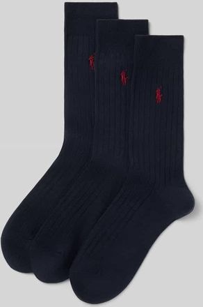 Ralph Lauren Socken aus Baumwoll-Mix im 3er-Pack