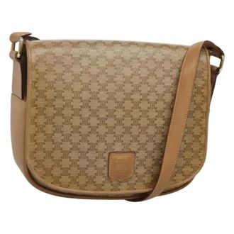 Celine Pre-owned Cuir sacs-celine - Femme - Pre-owned - Beige - Taille: ONE Size