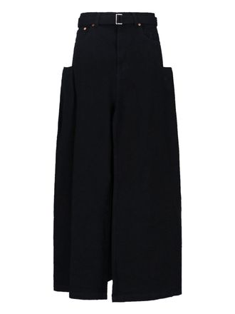 sacai Maxi Denim Skirt