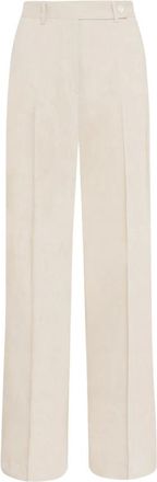 Kiton Femme, Pantalons, Beige, Taille: 36 FR Pantalon en viscose