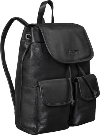 STILORD Grace Cityrucksack Leder Daypack Vintage Lederrucksack Damen Echtleder f&uuml;r 13.3 Zoll MacBook DIN A4 Dokumente Tagesrucksack Backpack Echtes Leder Farb