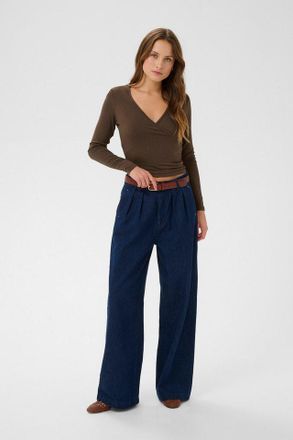 Saint Tropez Langarmbluse Langarm-Bluse ViggaSZ