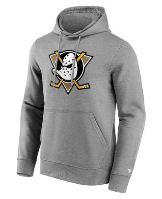 Fanatics NHL Anaheim Ducks Primary Logo Graphic Hoodie Farbe Grau, Gr&ouml;&szlig;e XXL