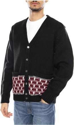 Obey Homme, Pulls, Noir, Taille: XL Kei Cardigan