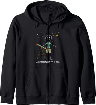 Whyitsme Design Lustige Frauenastronomie, Sterne, M&auml;dchenastronom-Geschenk Kapuzenjacke