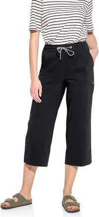 Cecil Damen B377715 3/4 Culotte Hose, Black, S / 24L