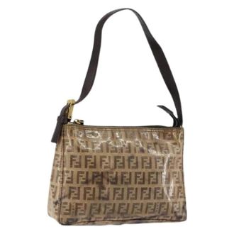Fendi Pre-owned Canvas Schultertasche - - Pre-owned - Damen - Braun - ONE SIZE