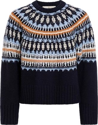 Marie Oliver pull Dion - Bleu