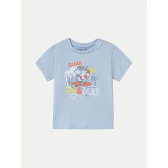 MAYORAL T-Shirt 1065 Himmelblau Regular Fit