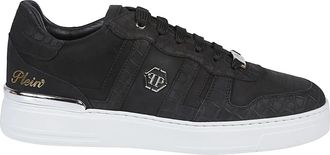 Philipp Plein Low-Top Sneaker - Cocco Low Top Sneakers Black - Gr. 41 (EU) - in Schwarz - für Damen