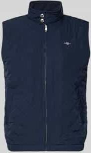 GANT Regular Fit Weste mit Stehkragen in Stepp-Optik