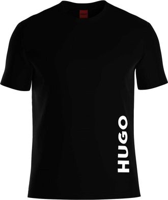 HUGO BOSS Hugo - T-Shirt f&uuml;r Herren, Bio-Baumwolle (Schwarz)