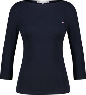 Tommy Hilfiger Damen T-Shirt NEW CODY mit U-Boot-Ausschnitt