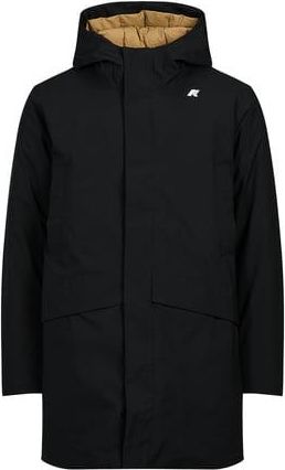 K-Way Parka droite &agrave; capuche