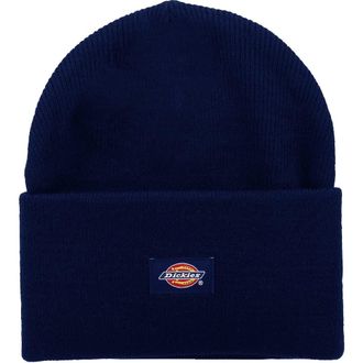 Dickies Unisex, Umgeschlagene Acryl-Beanie-M&uuml;tze, NIEDERSCHWARZ, OS
