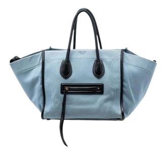 Celine Sac Cabas Phantom Pre-owned - Femme - Pre-owned - Bleu - Taille: ONE Size
