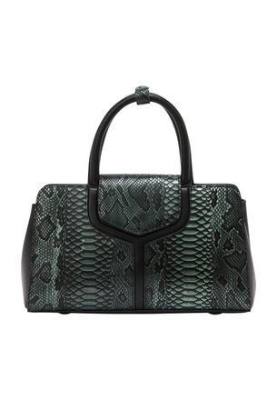 Faina Handtasche Handtasche Frauen Gr&uuml;n Schwarz