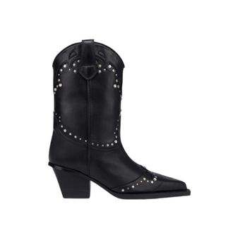 PARIS TEXAS Femme, Chaussures, Noir, Taille: 38 1/2 EU Janice Boot