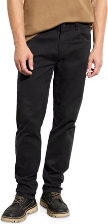 Street One Men Street One Men Herren 3716698 Slim Fit Hose, Black, 36 W / 32 L