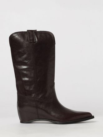 Paloma Barcel&oacute; Bottes western Gale en cuir lisse avec tige mi-mollet