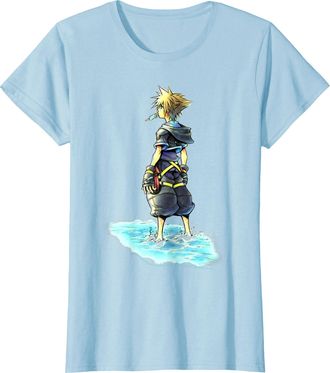 Disney Kingdom Hearts Sora Sea Salt Ice Cream Sketch T-Shirt