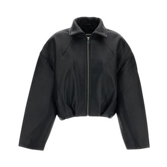 Rotate Collared Boxy Jacket - - Jackets - Damen - Schwarzk - M