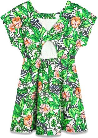 Kenzo Cotton Dress - Green