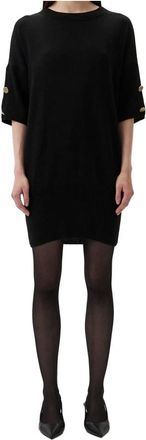 A|X Armani Exchange Femme, Robes, Noir, Taille: 40 FR Maglia