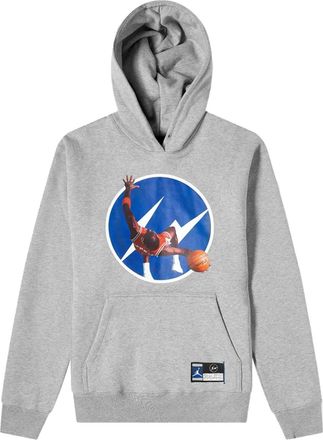 Nike Jordan Fragment Image Hoodie - Grau