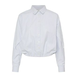Ichi Ichi, Femme, Blouses et Chemises, Bleu, Taille: 46 FR Chemise ray&eacute;e