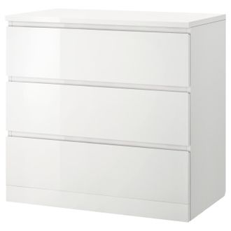IKEA MALM Kommode mit 3 Schubladen