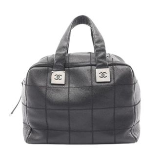 Chanel Pre-owned Schokoladenriegel Kalbsleder Handtasche - - Pre-owned - Damen - Schwarzk - ONE SIZE
