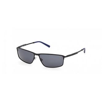 Timberland Rechteckige Metall-Sonnenbrille - - Accessories - unisex - Schwarzk - 59 MM