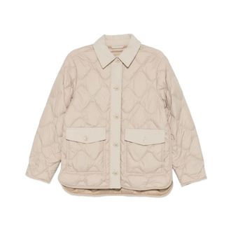 Woolrich Femme, Vestes, Beige, Taille: 42 FR Manteau matelass&eacute;