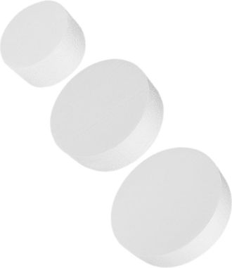 Holibanna Alipis 3 St&uuml;ck Schaumkuchenmodell Wiederverwendbarer Schaumstoff Kunstkuchen &Oslash;10 20cm Selbstgemacht Kuchenattrappe f&uuml;r Kuchendekorationen &Uuml;bung von Fo