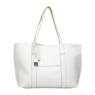 Hogan Script Shopping Bag - - Bags - Damen - Wei&szlig; - ONE SIZE