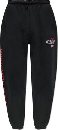 Willy Chavarria Homme, Pantalons, Noir, Taille: M Pantalons de surv&ecirc;tement avec patch