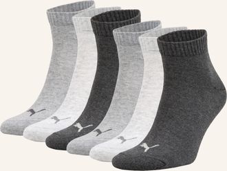 Puma 6er-Pack Str&uuml;mpfe Everday grau