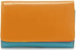 Mywalit Portefeuille Femme en Cuir Medium tri-Fold w/Outer Zip Purse - 363-115 - Copacabana