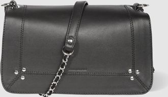 Jerome Dreyfuss Sac Bobi Cuir Noir Silver