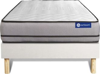 Actisom Actiflex night matratze 80x200cm + Bettgestell mit lattenrost, H&auml;rtegrad 5, Taschenfederkern, H&ouml;he : 20 cm
