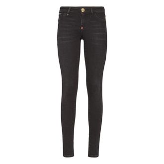 Philipp Plein Jeggins Nothing Left At All Original - - Jeans - Damen - Schwarzk - W31