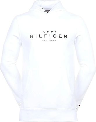 Tommy Hilfiger Homme, Sweatshirts et sweats &agrave; capuche, Blanc, Taille: XL Felpa