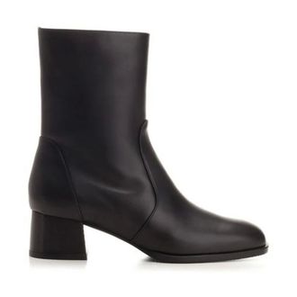 Stuart Weitzman Femme, Chaussures, Noir, Taille: 36 EU Nola Bottes Mi-Mollet &agrave; Talons Bloc