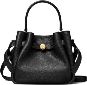 Tory Burch Femme, Sacs, Noir, Taille: ONE Size Mini Sac Seau Romy