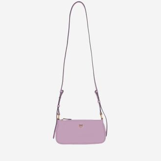 Pinko Pinko - Demi-lune Baguette - Mini sac en cuir avec logo