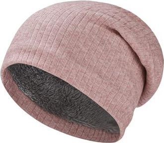 Generic Bonnet Femme Hiver Bonnet Femme Chapeau Femme Hiver Confortable Classique - Uni &Eacute;pais Unisexe Hiver, Tricot Chaud Et Confortable, Parfait pour Homme E