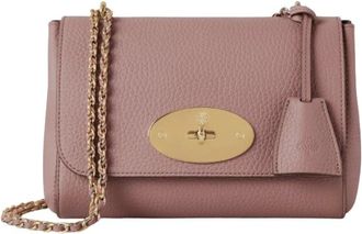 Mulberry Femme, Sacs, Rose, Taille: ONE Size Sac &agrave; Bandouli&egrave;re en Cuir Rose avec Serrure