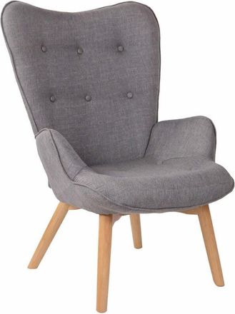 Clp Lounger Durham Stoff grau