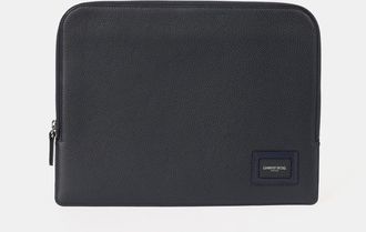 The Cambridge Satchel Company The Zipped Folio - Ink Calf Grain